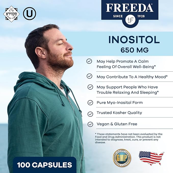 Inositol 650 mg - 100 Capsules – Sika Marketplace