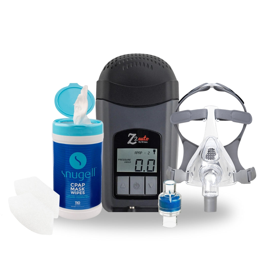Breas Z2 Auto Travel CPAP Machine Simplus Bundle – Sika Marketplace
